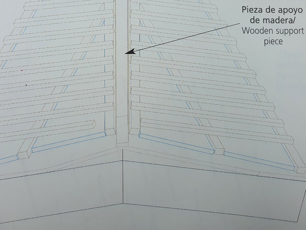 Colocación de pizarra en la limatesa de un tejado | ALCUPI guías ...